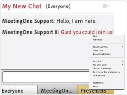 How to Optimize the Adobe Connect Chat Pod for Better Experiences