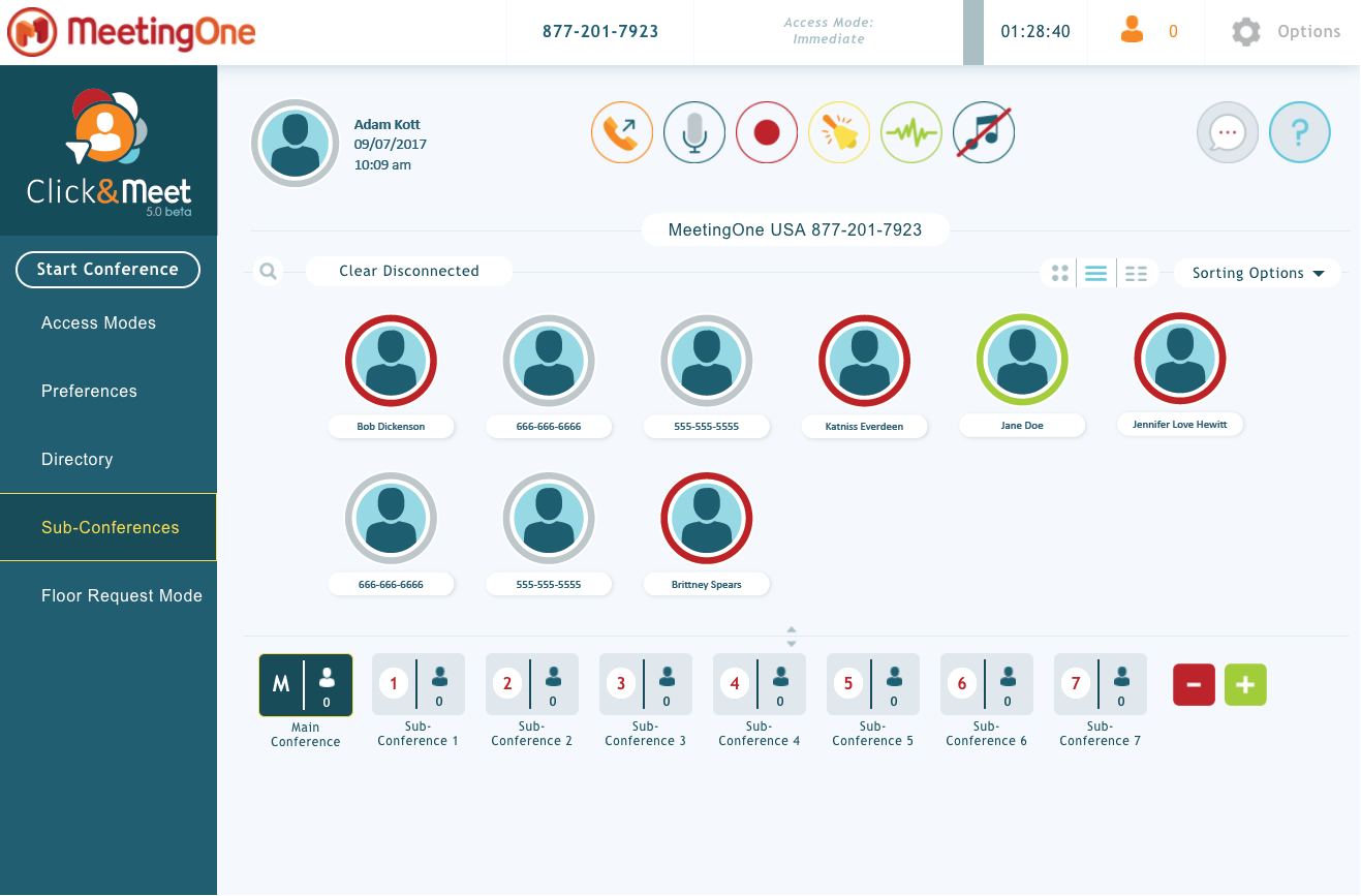Conduct Effective Conference Calls with Click&Meet