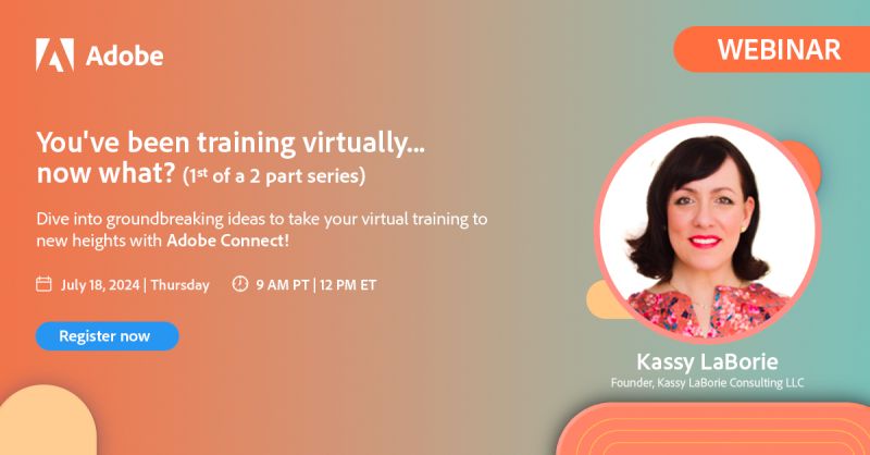 LIVE Adobe Connect Webinars from MeetingOne